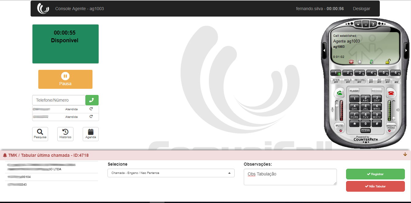 Central Telefonica IP - PABX - ComuniCall